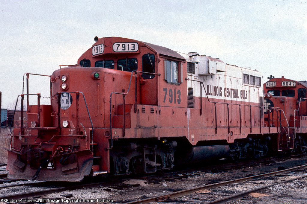 Illinois Central Gulf GP8 #7913